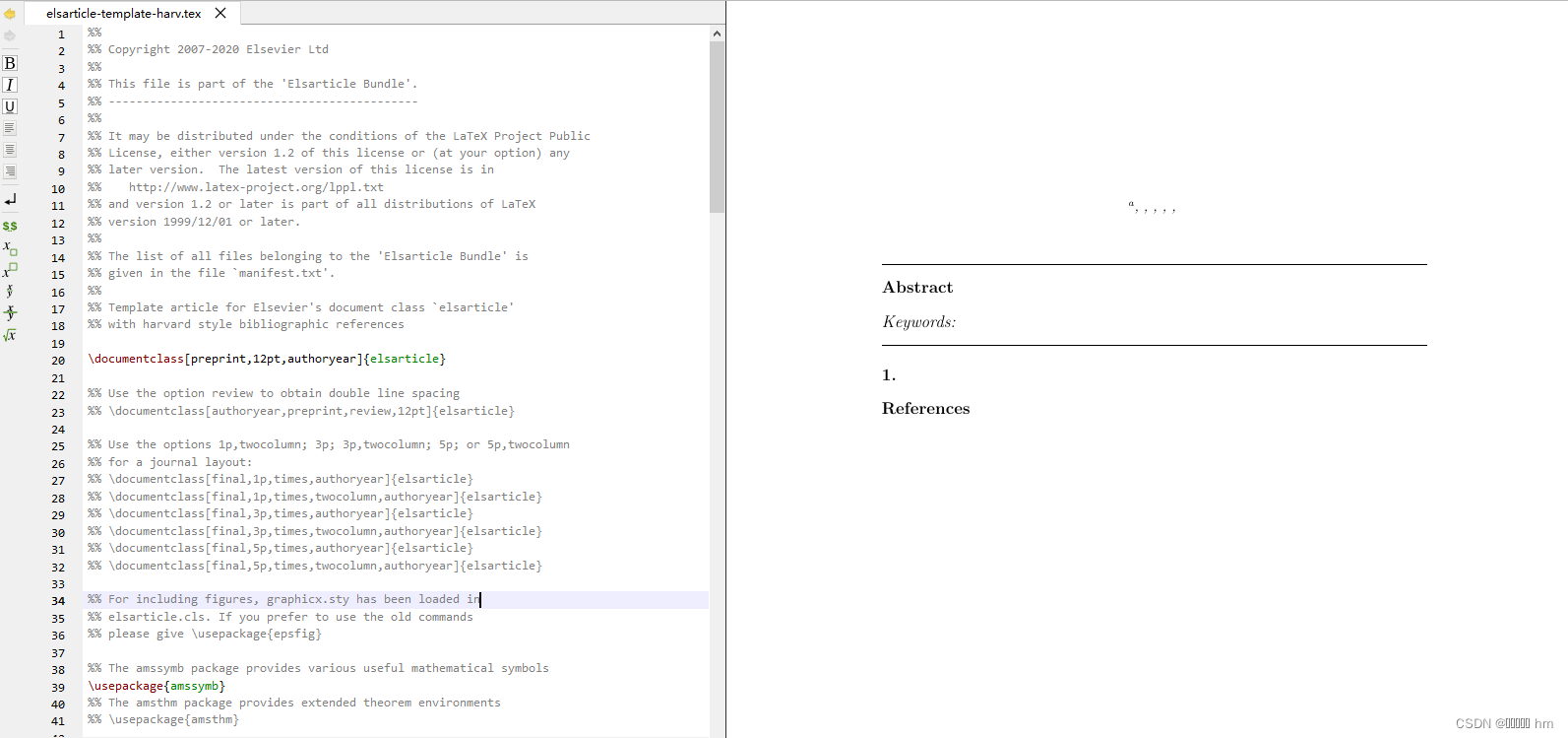 Elsevier期刊模板1（下载-选择-使用）_爱思唯尔期刊模板下载-CSDN博客