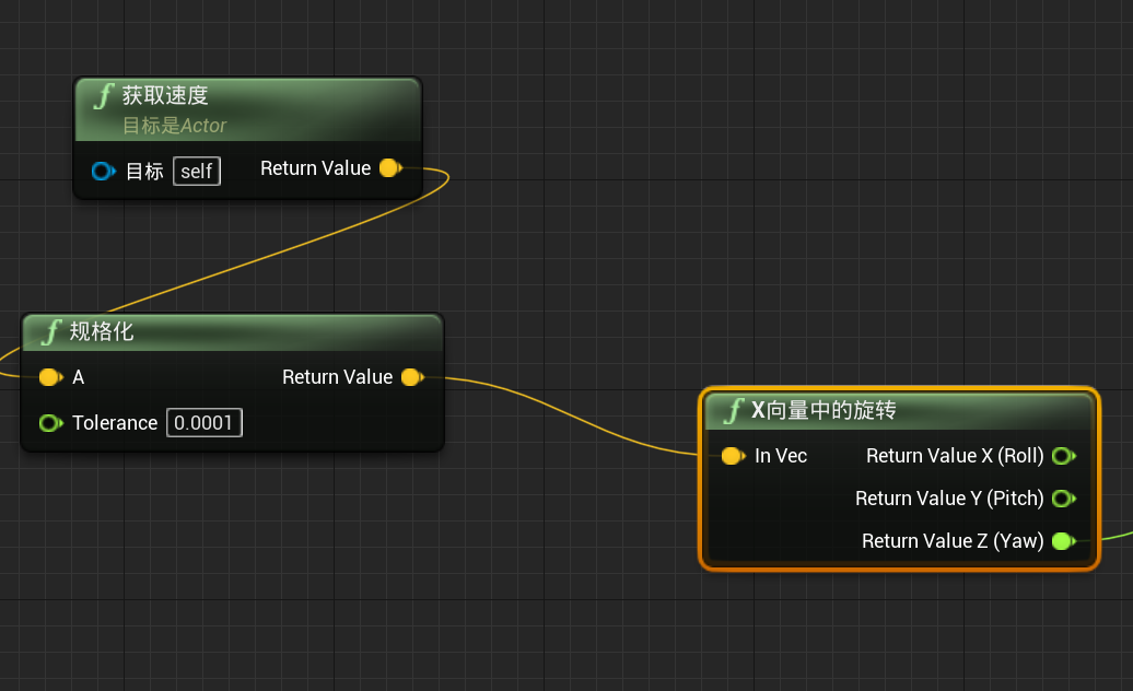 UE4蓝图节点-rotationfromxvector_rotation from x vector-CSDN博客