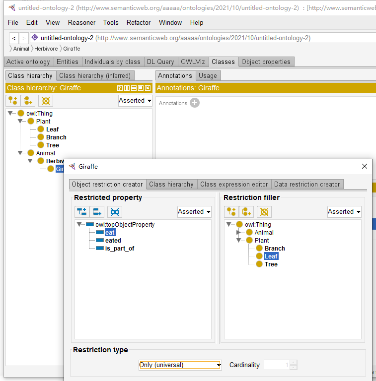 知识图谱本体建模工具Protege使用教程_protege教程-CSDN博客