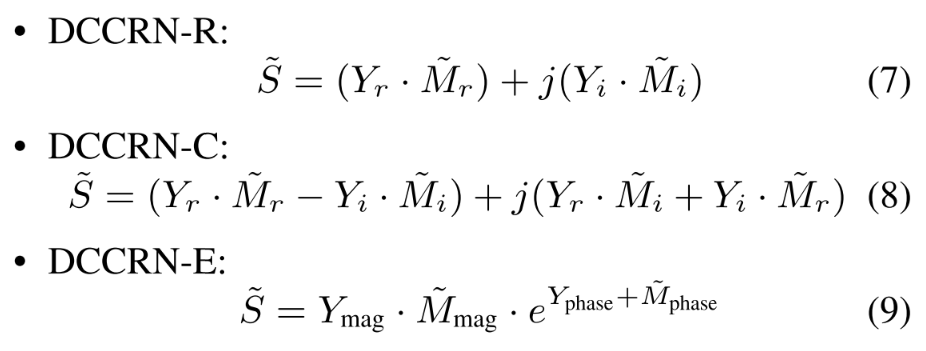 DCCRN:Deep Complex Convolution Recurrent Network for Phase-Aware Speech Enhancement_dccrn: deep ...
