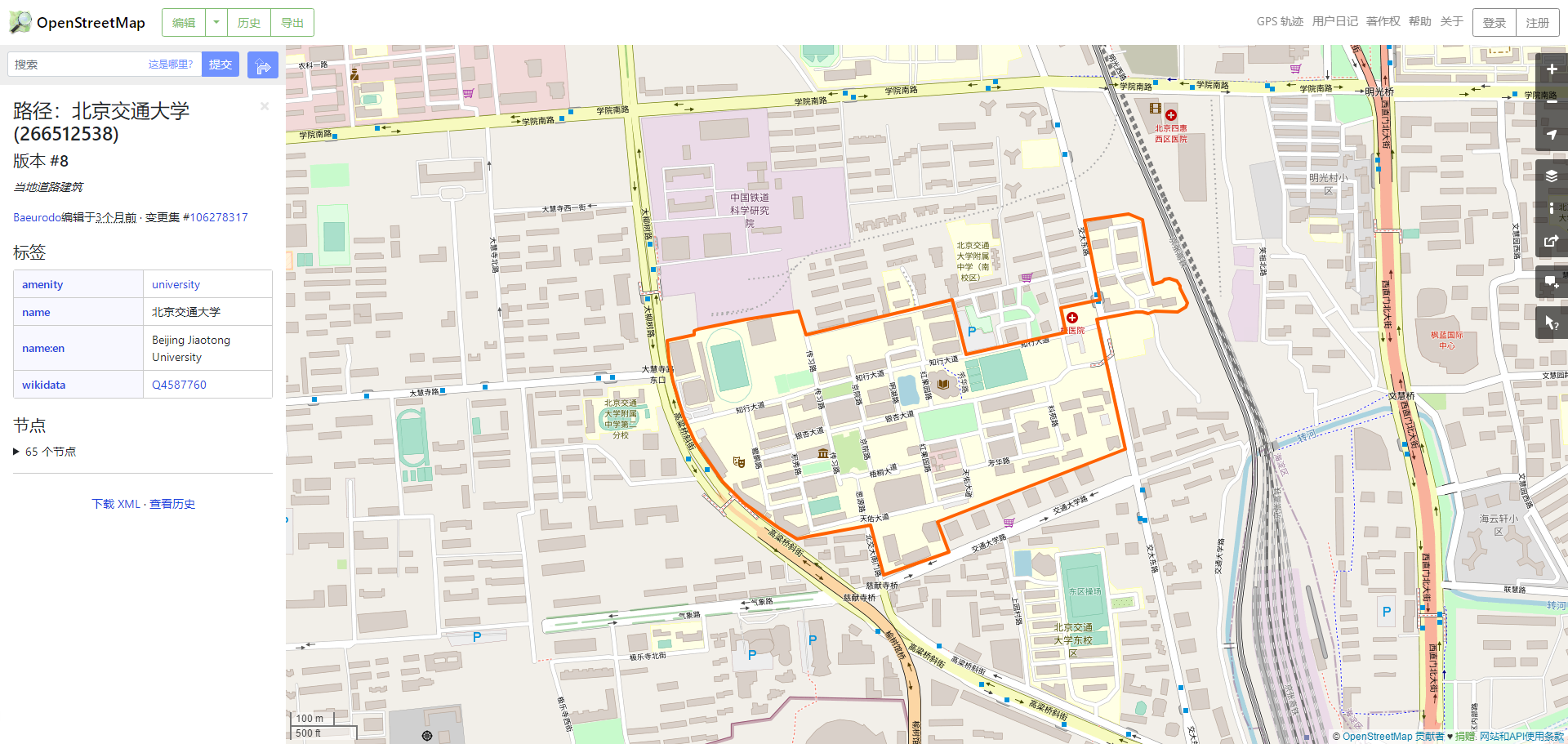 Python实现OSM地图数据解析——OSM2GMNS_北京交通大学osm数据-CSDN博客