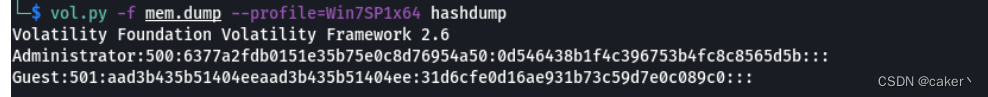 内存取证之volatility及案例演示_volatility调试内存-CSDN博客