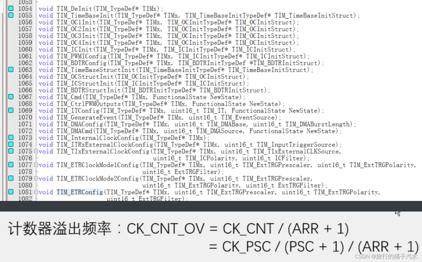 【嵌入式学习 Stm32f103 Tim 定时中断和外部时钟】stm32f103外部中断进行定时 Csdn博客
