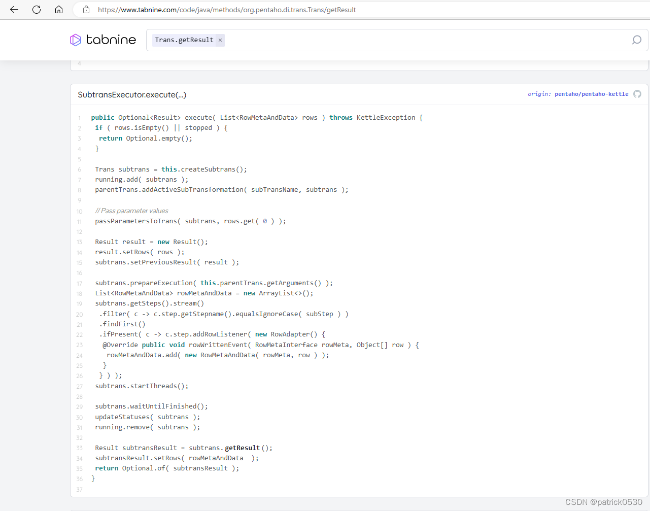 Java 集成 Kettle 运行ktr获取某个step结束后的数据_kettle java 从其他步骤获取数据-CSDN博客