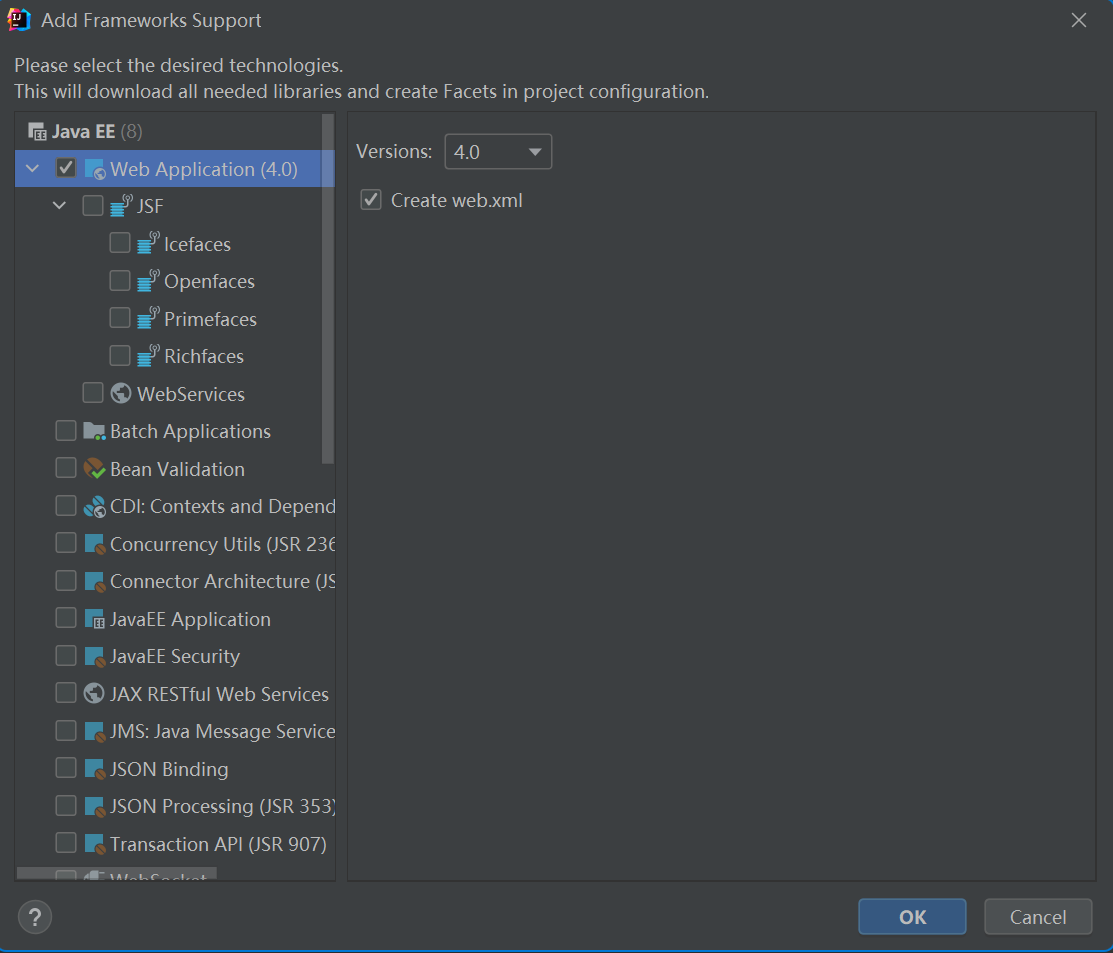 【IDEA】 2021 IDEA 没有 Web Application 解决方法_idea add framework support没有web application-CSDN博客
