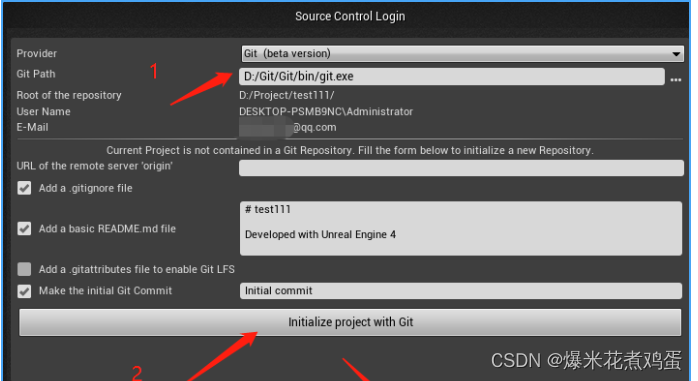 使用Git 管理UE项目_ue git-CSDN博客