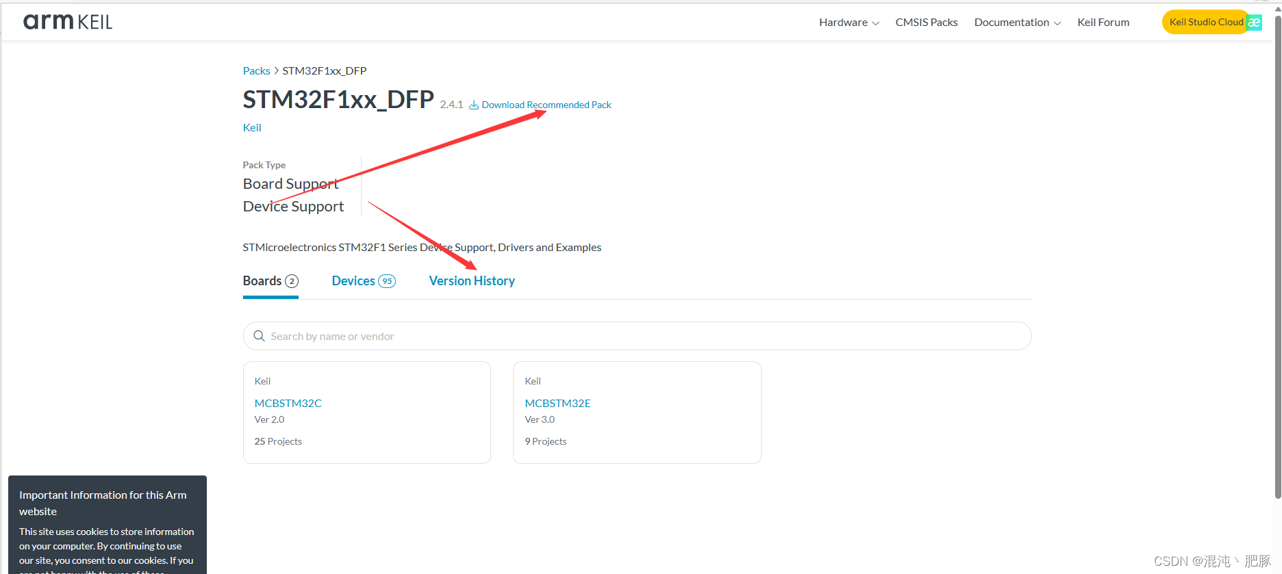 keil的stm32pack下载_stm32f103pack包-CSDN博客