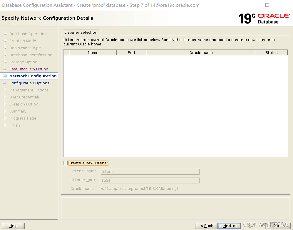 Oracle 19c 数据库的安装oracle19c安装 Csdn博客 