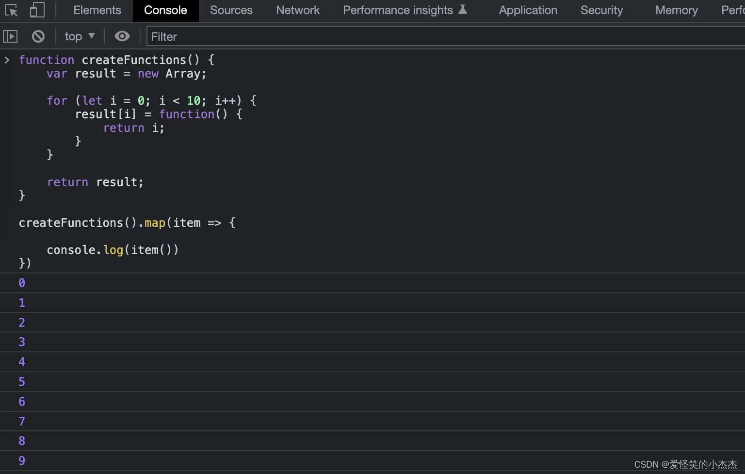 Javascript闭包与let的关系 Js 闭包函数访问let Csdn博客