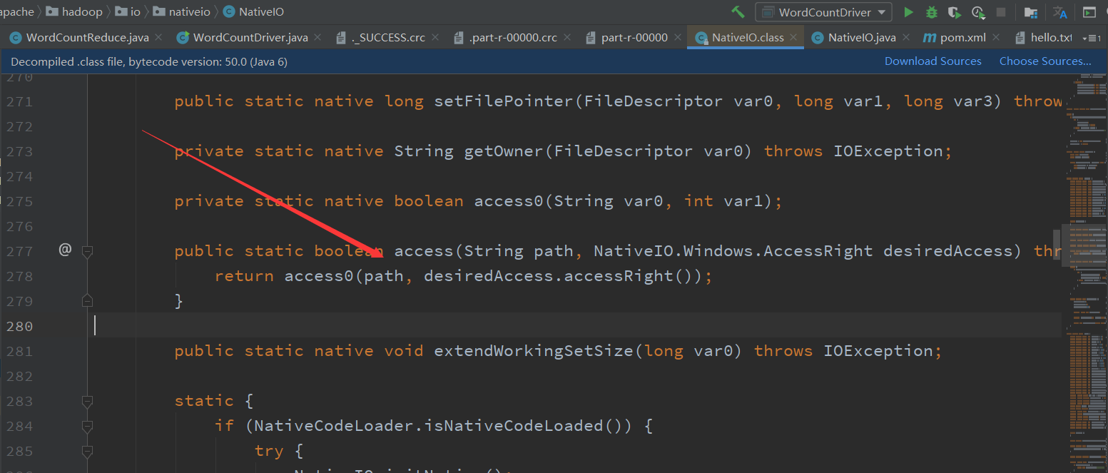 IDEA遇到Exception in thread “main“ java.lang.UnsatisfiedLinkError: org.apache.hadoop.io.nativeio ...