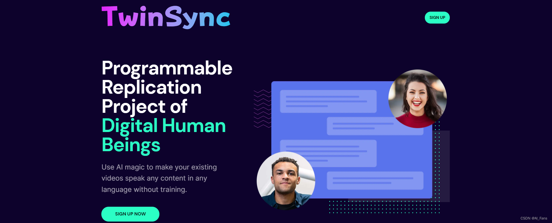 Twinsync：基于视频的逼真唇形同步技术-CSDN博客