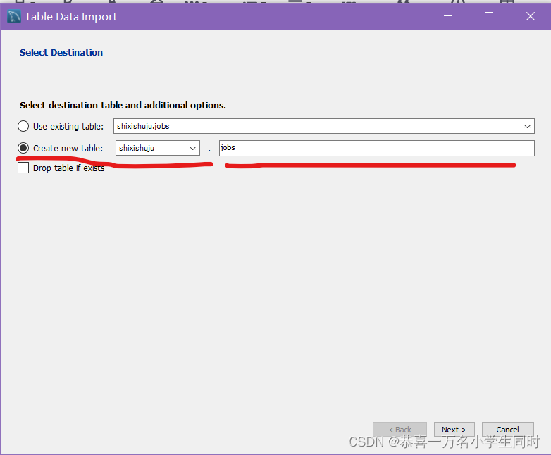如何将txt文件数据导入Mysql workBench建表_xt文件怎么导入到workbench-CSDN博客