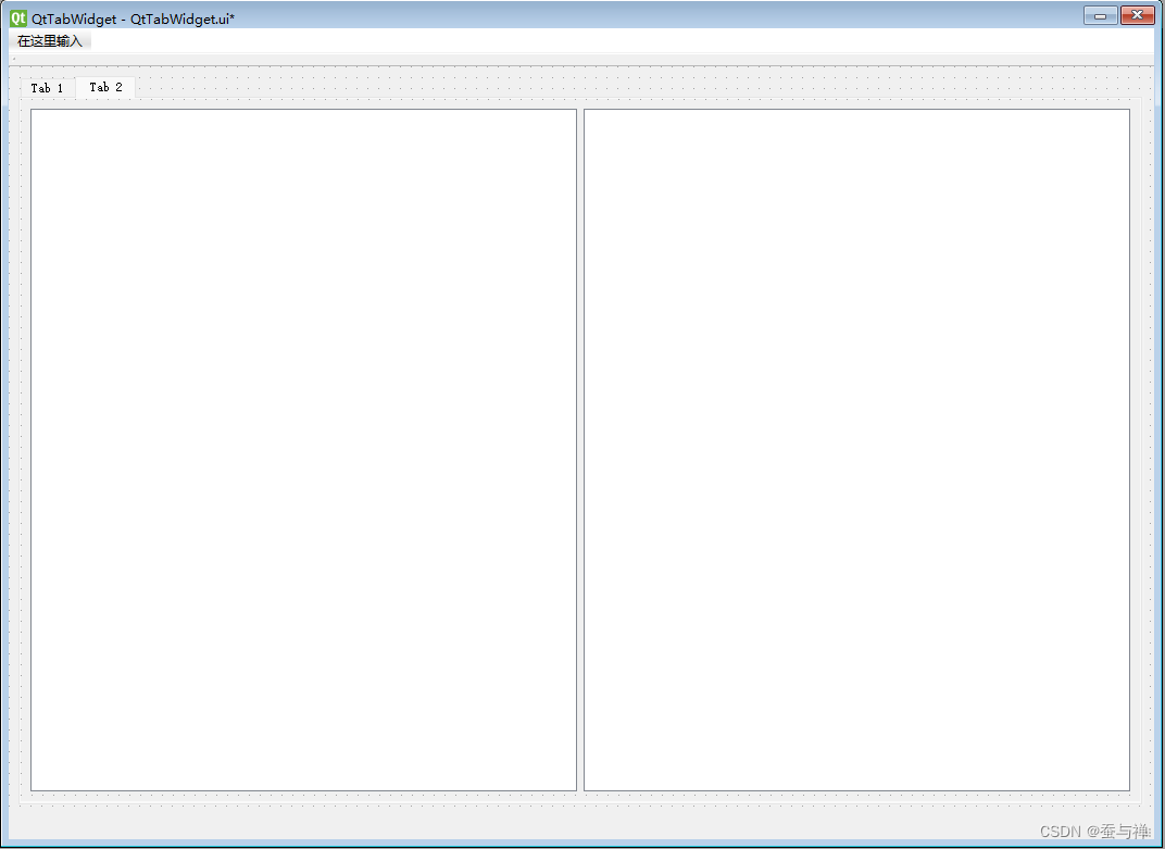 tabWidget与tableWidget混合使用（UI设计思路和要点）_qt tabwidget 嵌套 tawidget-CSDN博客