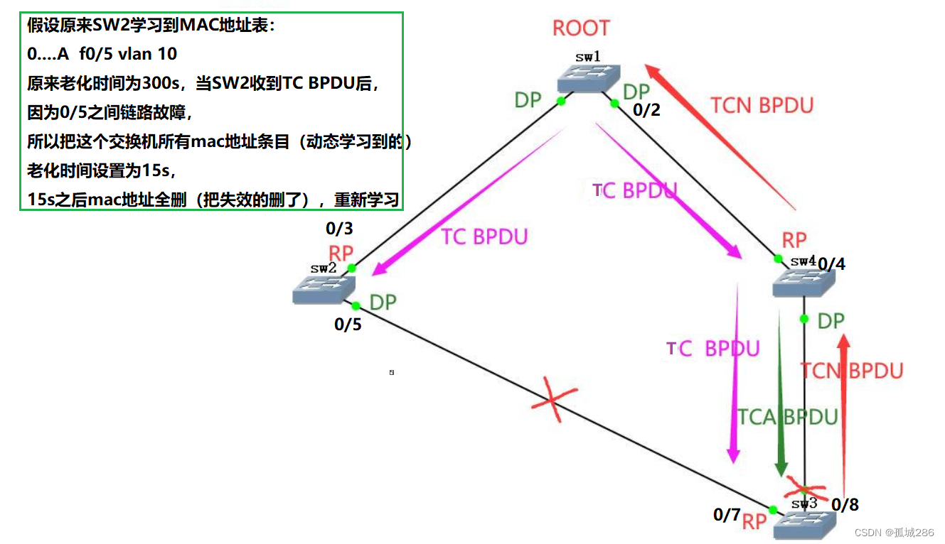 STP生成树（端口状态+端口角色+收敛机制 ）|||| STP优化技术（ uplinkfast技术+Portfast技术 ...