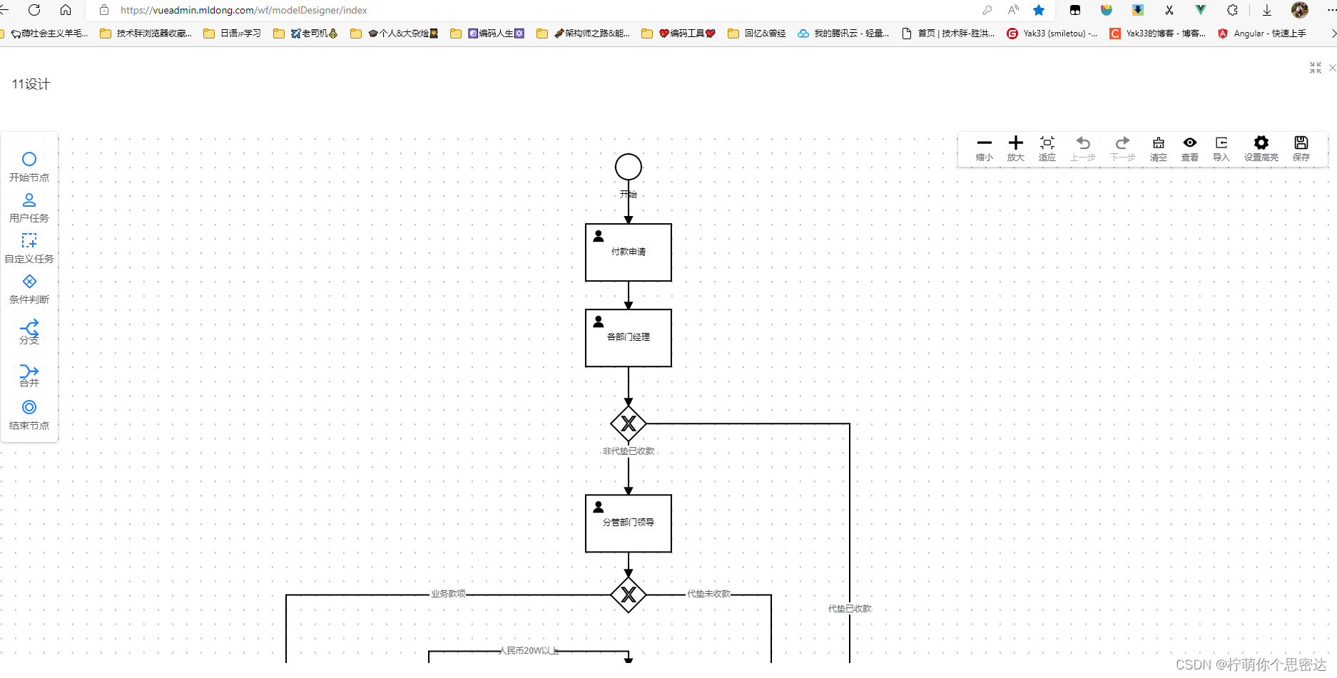 手摸手系列之SpringBoot+Vue整合snakeflow工作流实战-CSDN博客