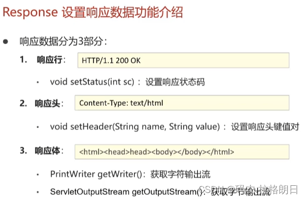 Response设置响应数据功能和完成重定向_重定向context.response-CSDN博客
