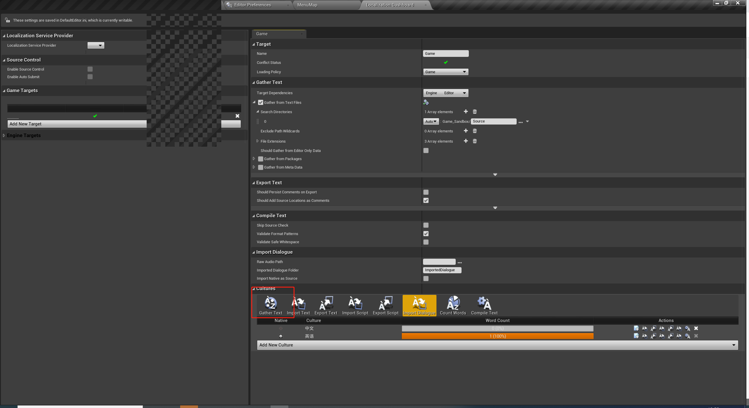 UE4C++采用官网方法实现多国语言的切换_ue4 多语言 操作系统语言-CSDN博客