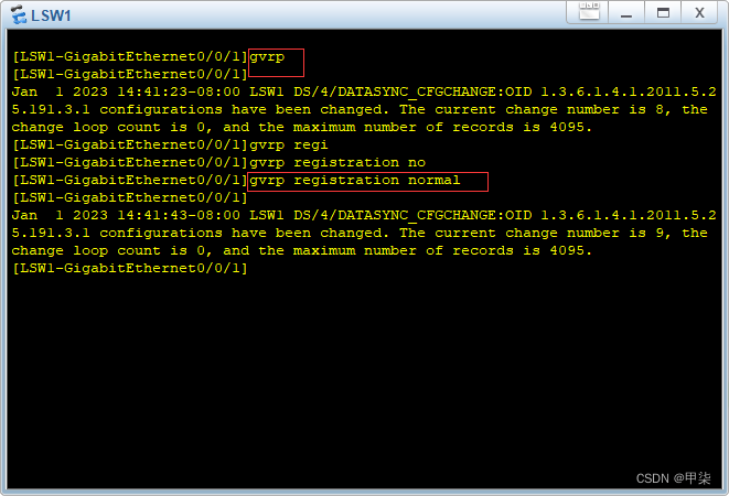 实验六 配置GVRP协议_gvrp配置实验-CSDN博客