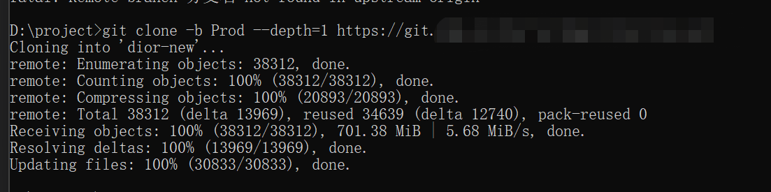 git拉取代码的时候出现fatal: early EOFfatal: fetch-pack: invalid index-pack output-CSDN博客