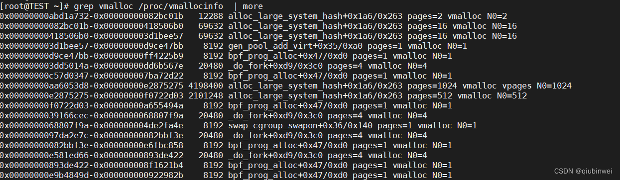DAY13-Linux内核内存布局_64位linux内核 内存布局-CSDN博客