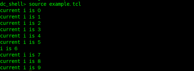 Tcl基础知识_tcl脚本打印-CSDN博客
