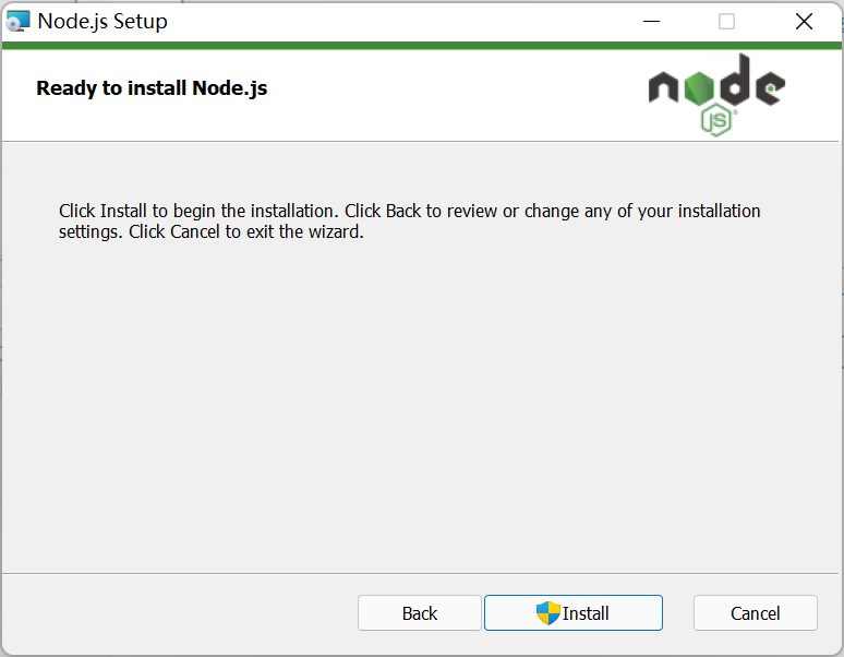 安装及使用Node.js步骤(win11)_win11安装node.js-CSDN博客