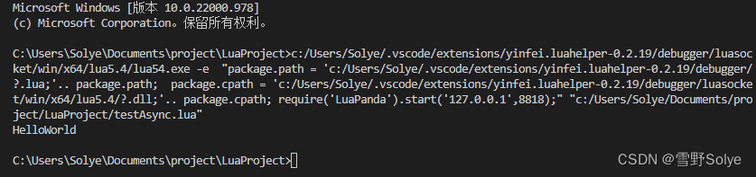 【开发环境】Lua环境配置-CSDN博客