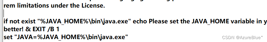 Nacos启动报错：Please set the JAVA_HOME variable in your environment, We need java(x64) jdk8 or later ...