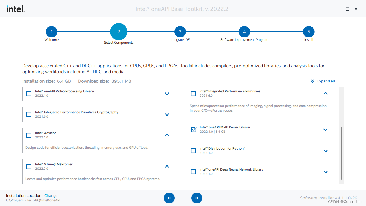 Visual Studio2022 配置MKL库-CSDN博客