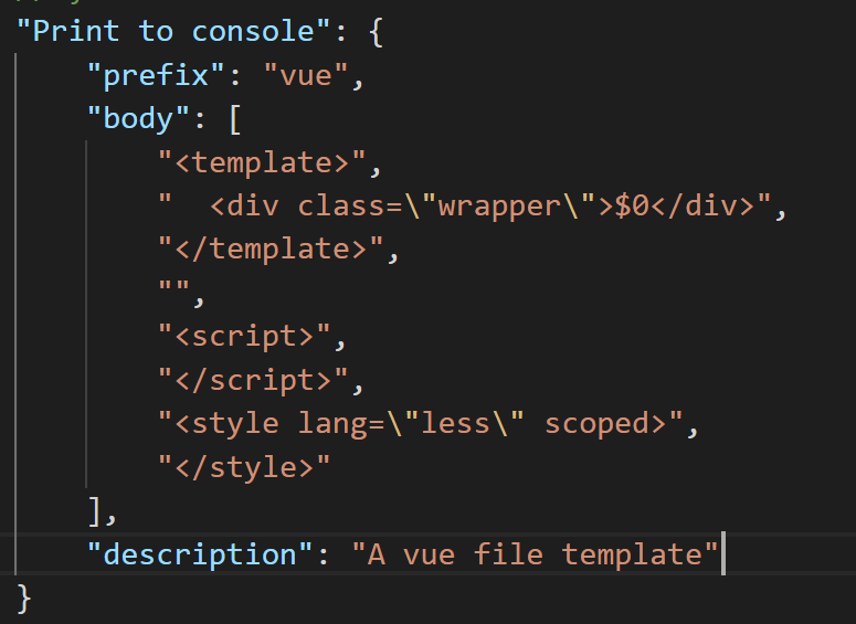 Vscode 快速生成vue模板代码visocode快捷键生成模板代码草帽小子的女人的博客 Csdn博客 