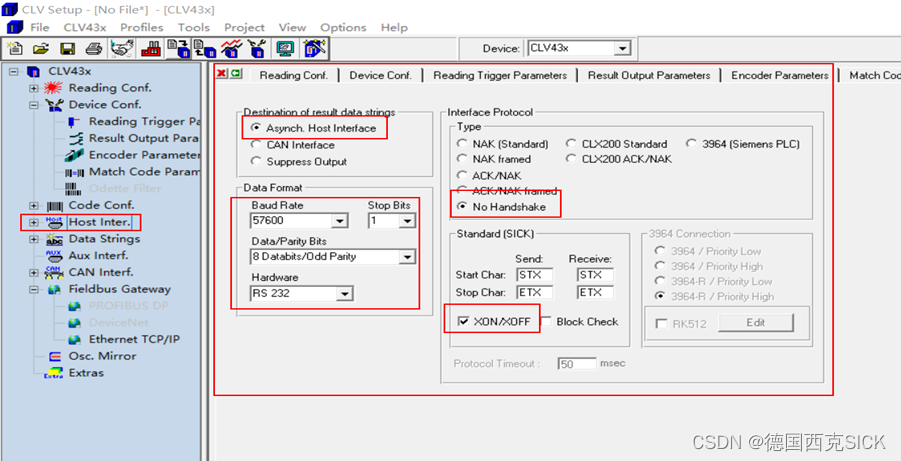 SICK CLV69x TCP/IP与PC通讯调试实例_sick 通讯协议-CSDN博客