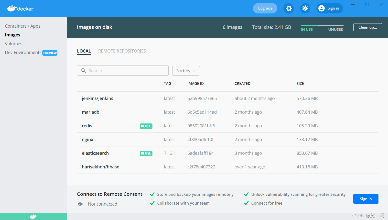 Window10 Docker Desktop 安装es Windows10 基于docker 搭建es Csdn博客
