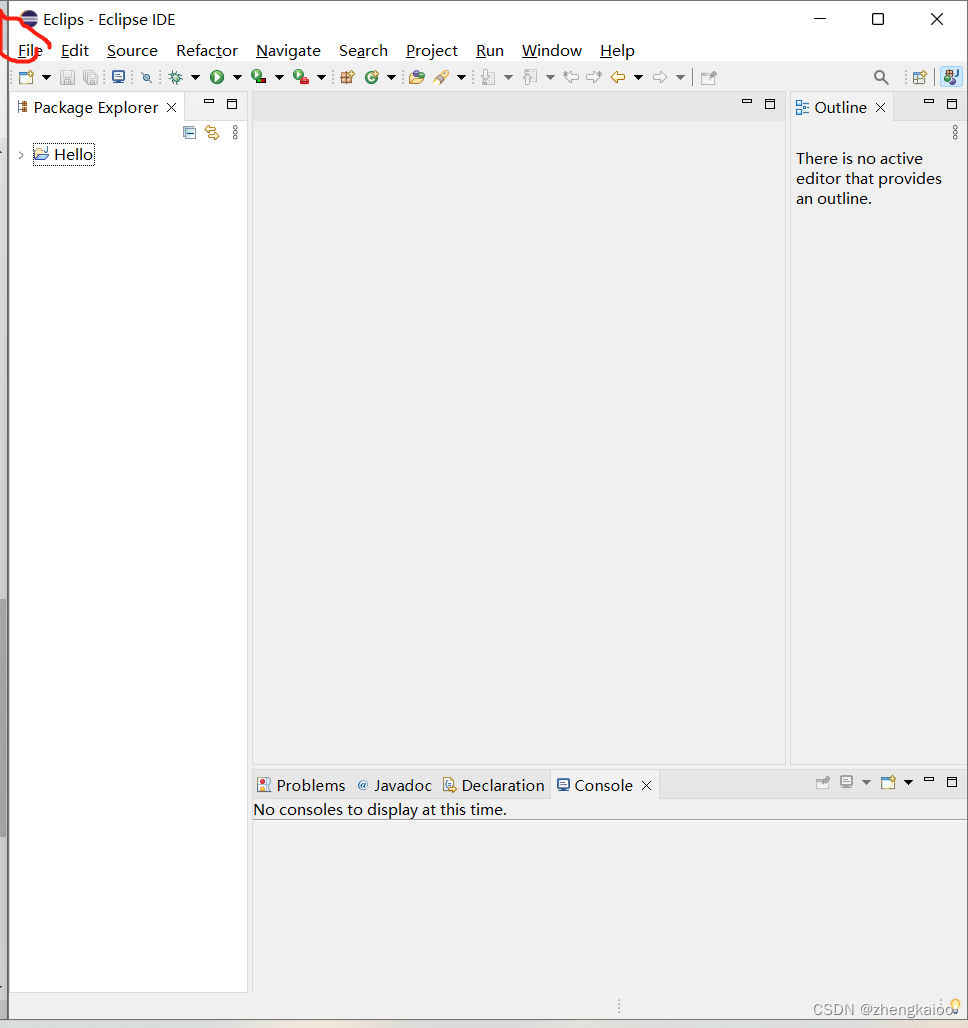 熟悉Eclipse开发工具-CSDN博客