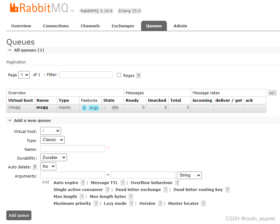 rabbitmq 管理界面添加报错 Access refused_rabbitmq access refused.-CSDN博客