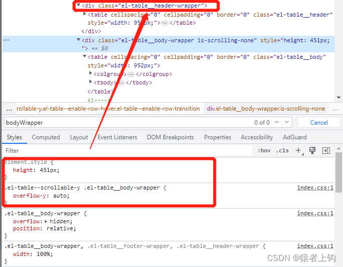 elementUI Table 表格编辑数据后停留当前位置_el-table刷新保留滚动条-CSDN博客