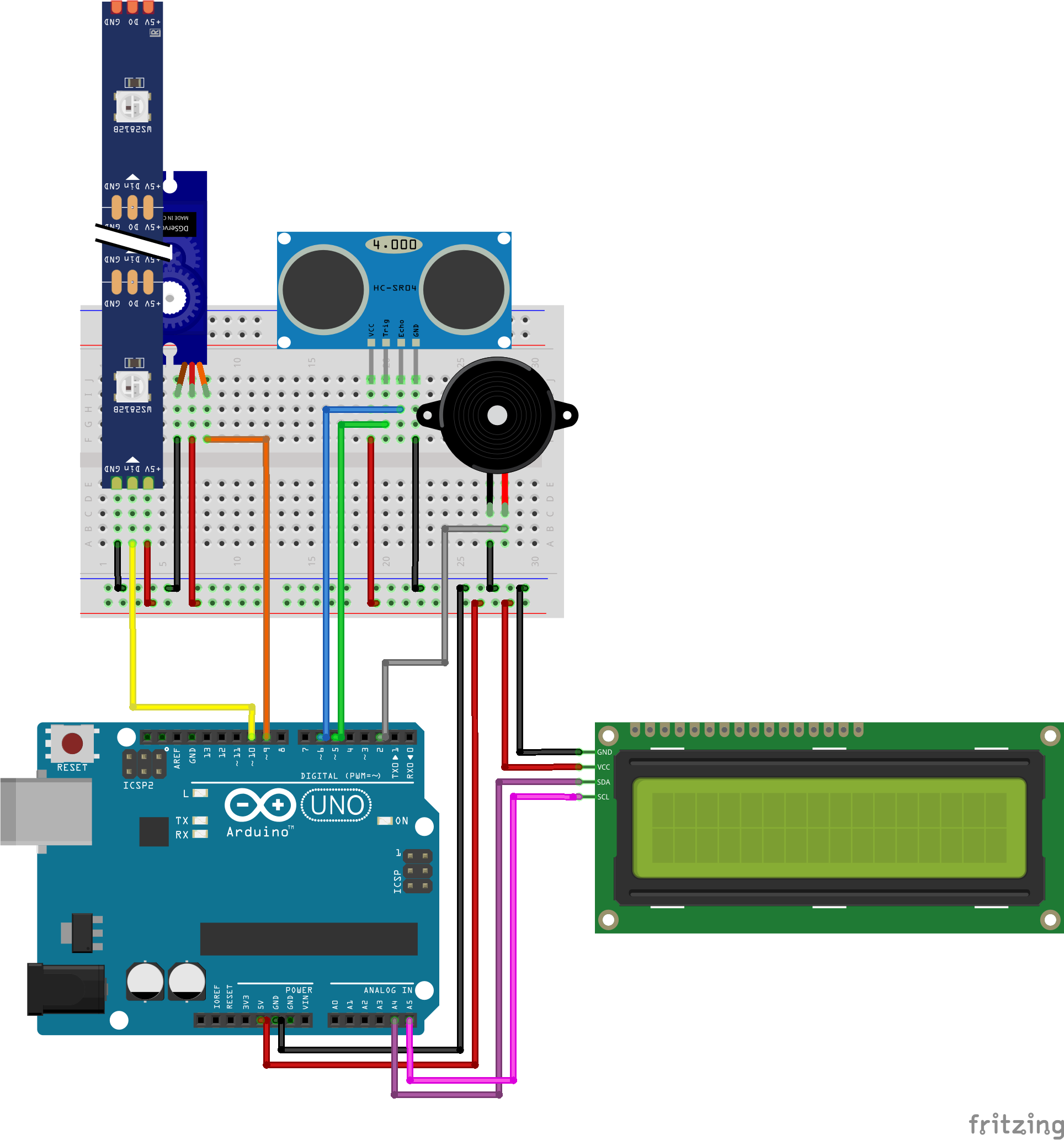 Fritzing软件绘制arduino面包板接线图传感器模块库文件228fritzing超声波模块下载 Csdn博客
