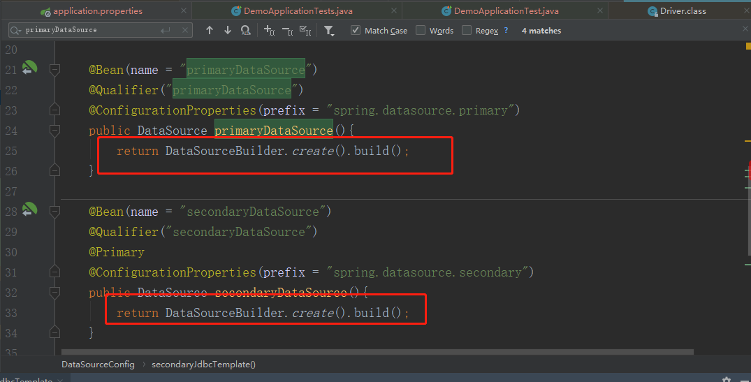 SpringBoot创建多数据源报错：No supported DataSource type found_caused by: java.lang.illegalstateexception ...