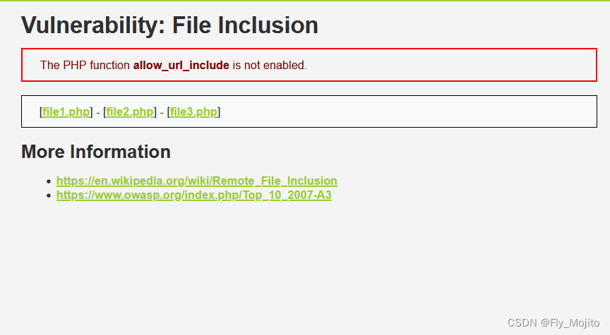 DVWA——File Inclusion-CSDN博客