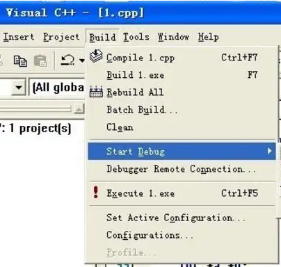 最完整介绍Visual C++ 6.0和Visual Studio 2022中的编译、生成和运行（CTRL+F7、F7、CTRL+F5）_vs怎么编译-CSDN博客