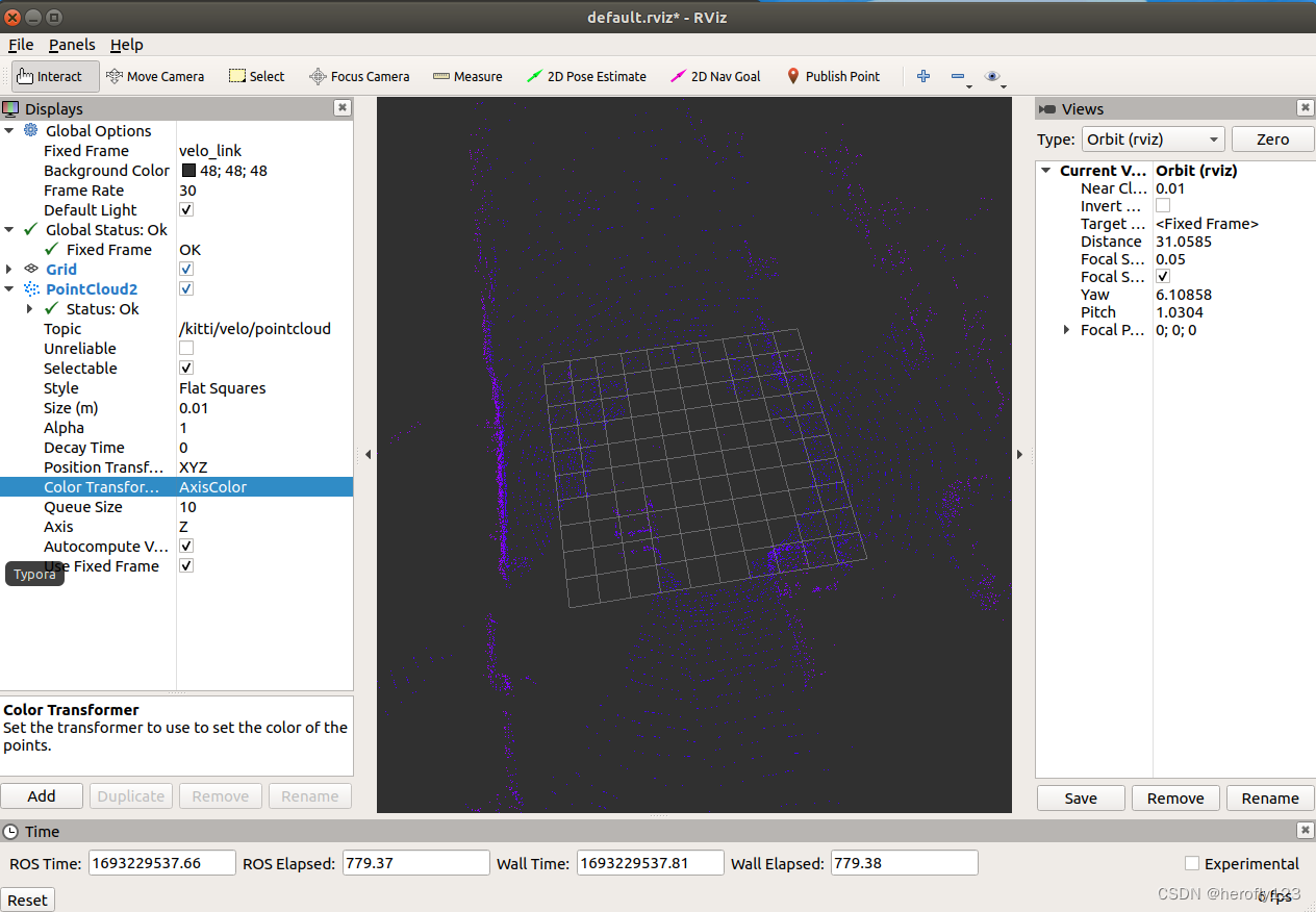 RVIZ可视化Lidar数据_rviz lidar-CSDN博客