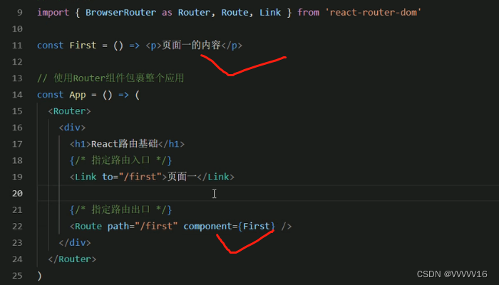 react_devtools_backend.js:4026 Matched leaf route at location /first does not have an element ...