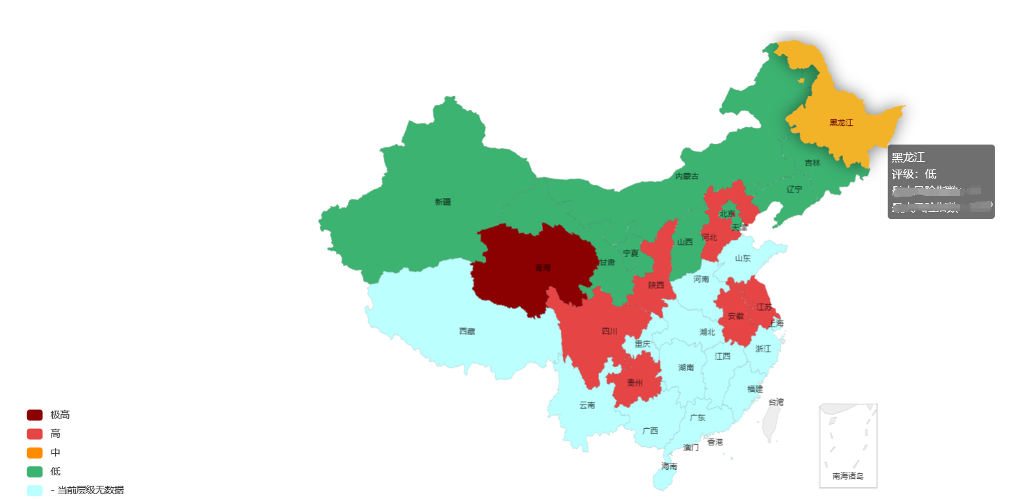 Echarts中国地图各个省市自治区自定义颜色_echarts地图给每个省加颜色-CSDN博客