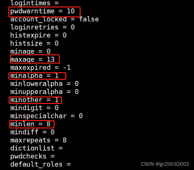 AIX、Linux修改密码策略_aix密码策略-CSDN博客