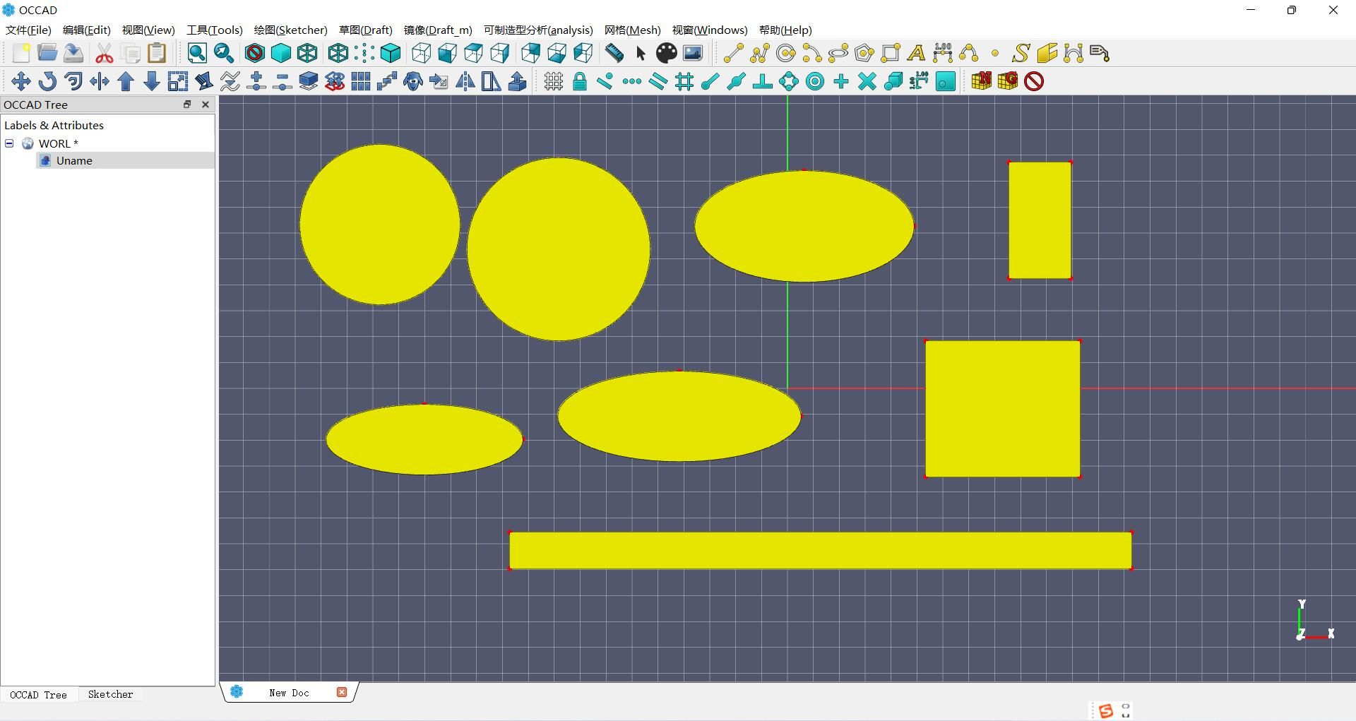 基于opencascade+osg的CAD平台探索之二维图拉伸测试_opencascade 二维-CSDN博客