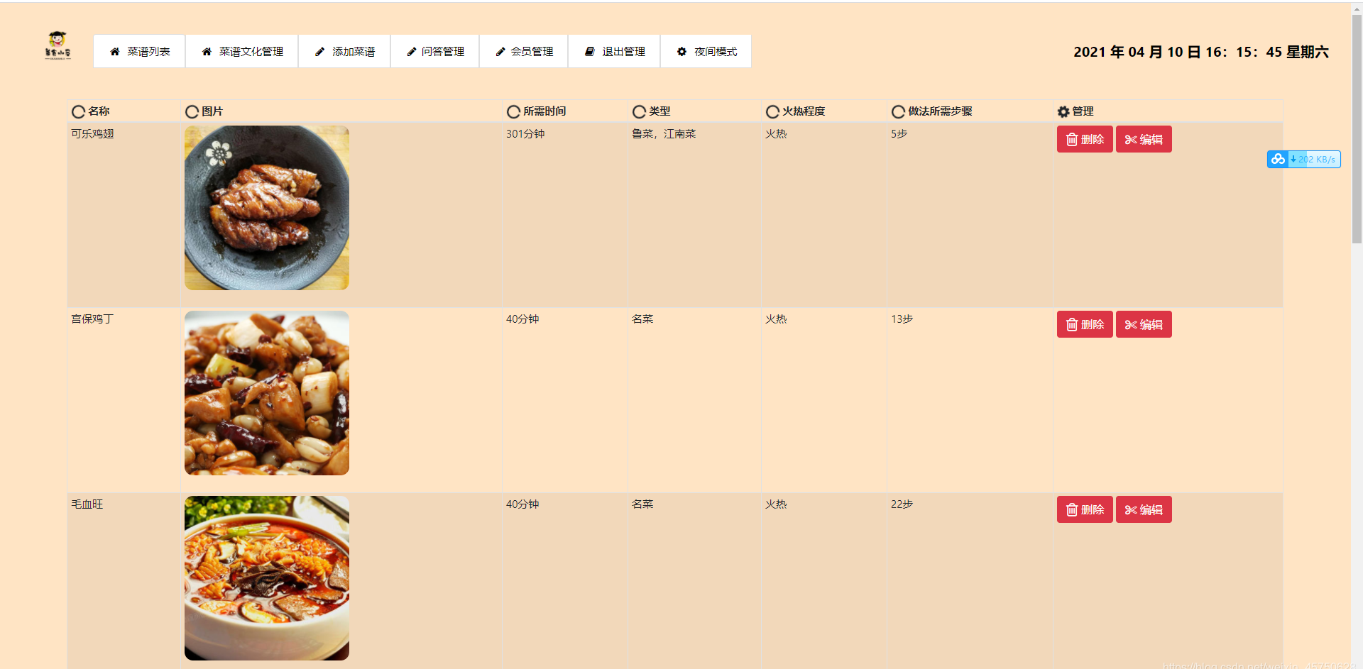 基于javaweb+jsp的在线美食网站系统(java+SSM+jsp+mysql+maven)_基于web的美食网站-CSDN博客