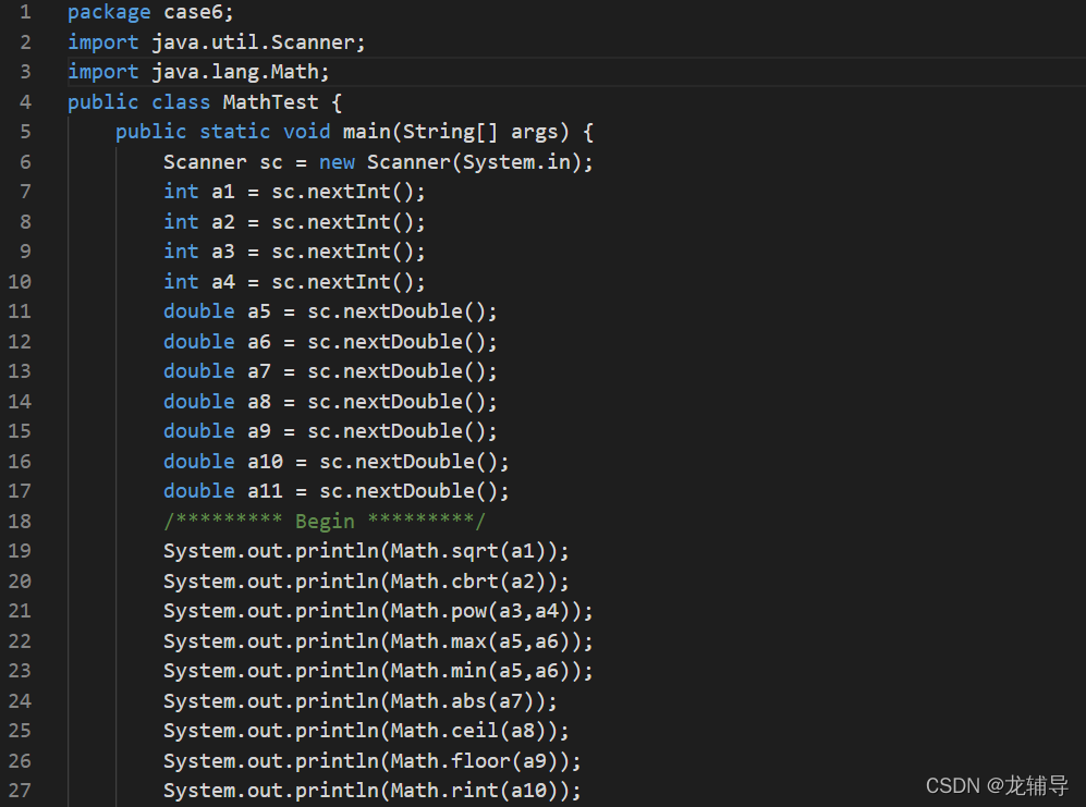 Educoder——面向对象程序设计java——第二阶段java面向对象(五) 常用类请仔细阅读右侧代码根据方法内的提示在begin End区域内进行代码补充具体任务 Csdn博客