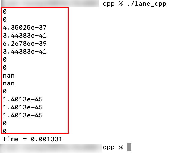 C++数组莫名其妙出现NaN——记一次由C++数组错误初始化导致的问题_newfloatarray nan-CSDN博客