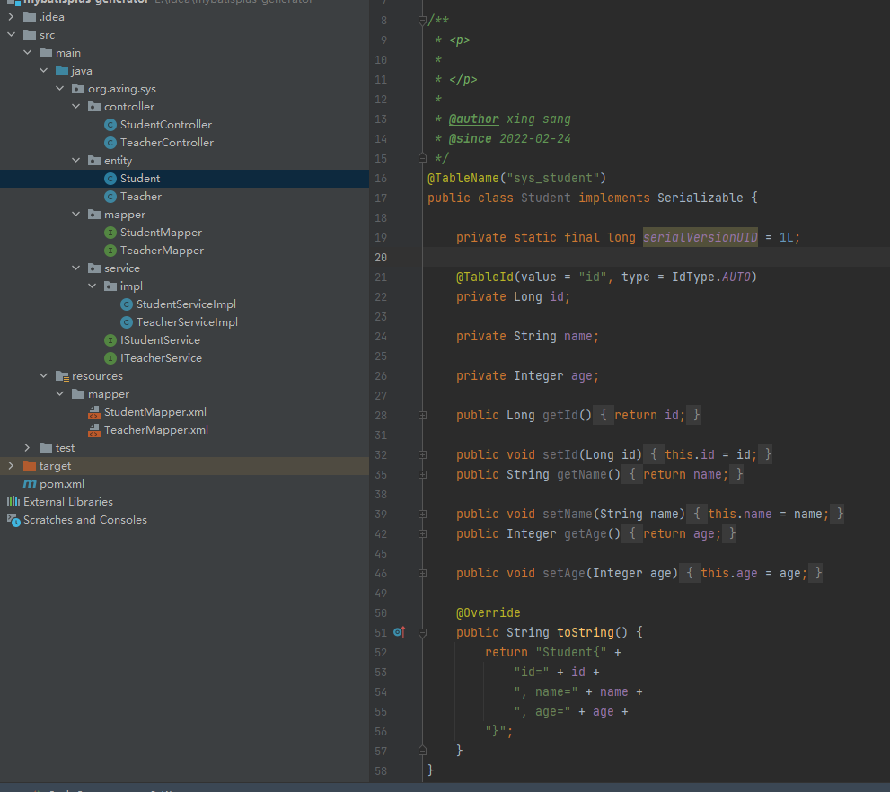 MybatisPlus-FastAutoGenerator 代码生成器-CSDN博客