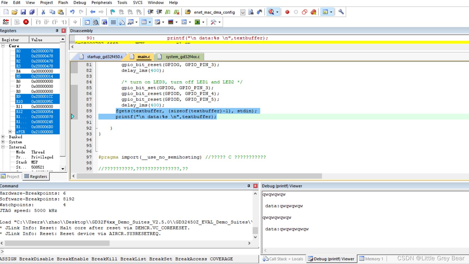 ARM调试(2):在keil利用指令跟踪宏单元(ITM)重定向printf，并完成scanf实现数据双向交互_keil itm-CSDN博客