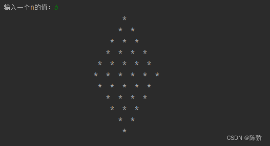 Python打印菱形python打印实心菱形 Csdn博客